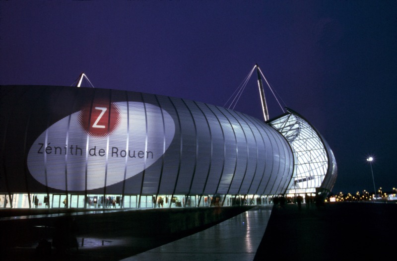 Zénith Concert Hall and Exhibition Centre- Rouen, France | AEWORLDMAP ...