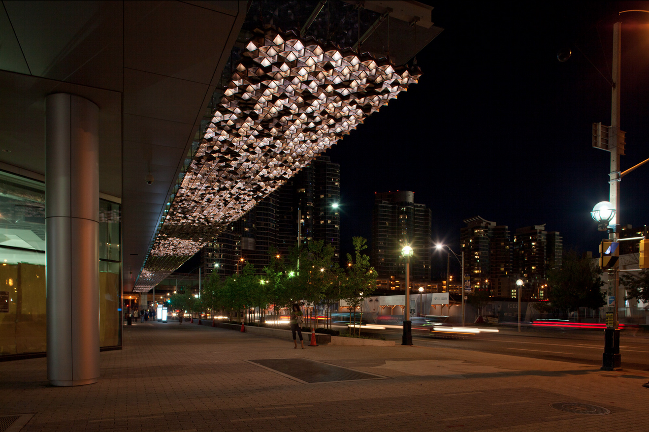 Maple Leaf Square Canopy – Toronto, Canada | AEWORLDMAP.COM (3,300+ posts)