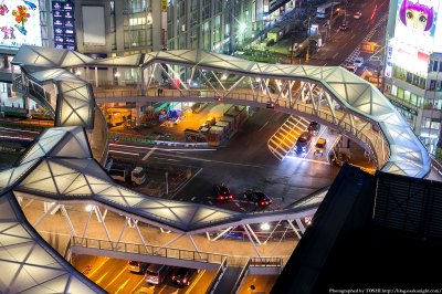 Abeno Pedestrian Bridge – Osaka, Japan | AEWORLDMAP.COM (3,300+ posts)