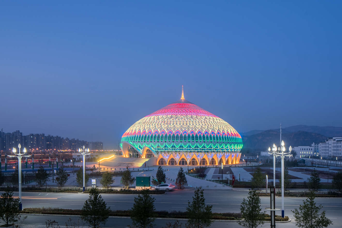 Linxia Grand Theater – Gansu, China | AEWORLDMAP.COM (3,600+ posts)