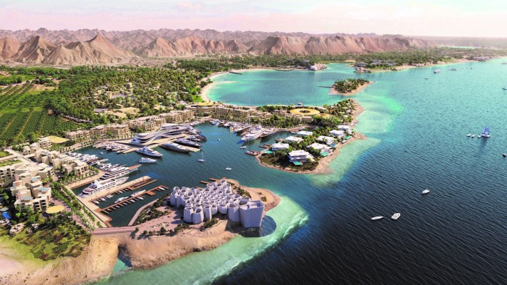 Triple Bay Master Plan – Amaala, Saudi Arabia | AEWORLDMAP.COM (3,300 ...